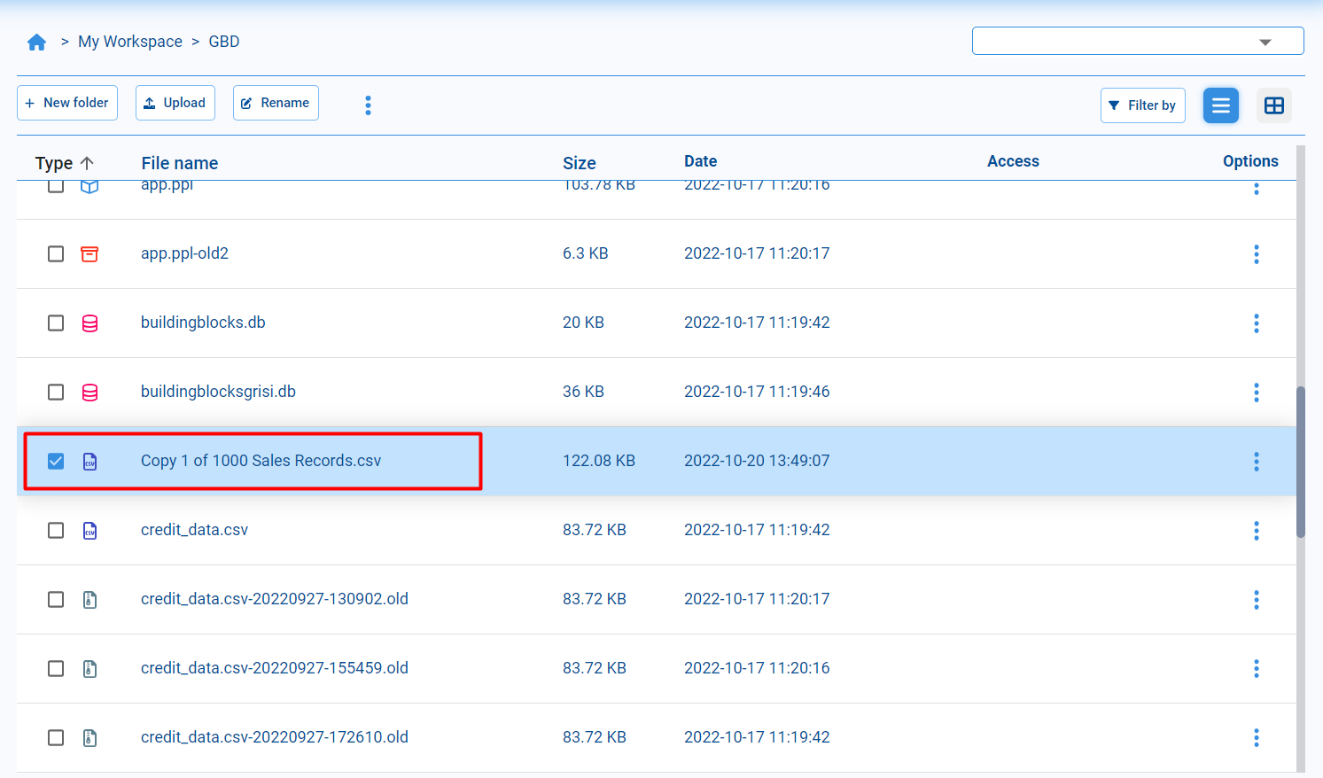 File Manager | Pyplan Knowledge Base