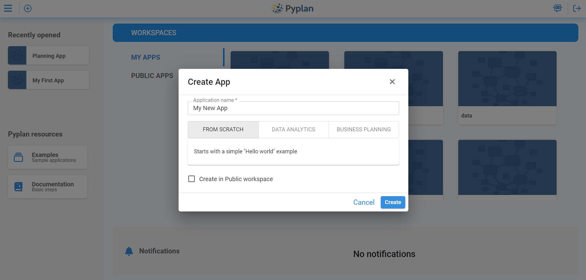 Accesing Pyplan | Pyplan Knowledge Base